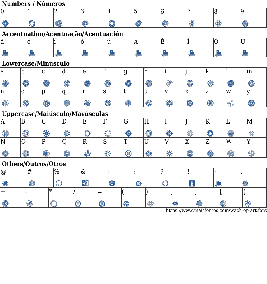 Wach Op Art Font: Free Download | MaisFontes