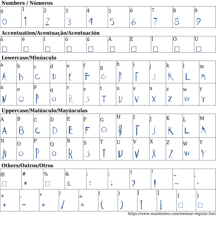 Weimar Regular: Baixar Fonte Grátis | MaisFontes