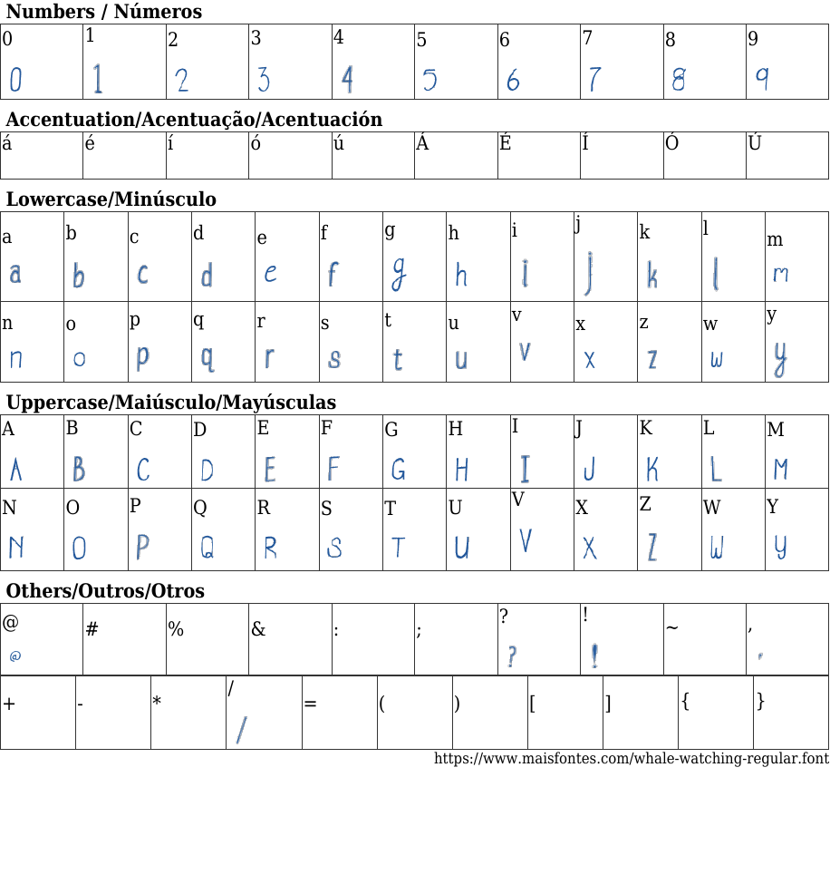 Whale Watching Regular: Baixar Fonte Grátis | MaisFontes