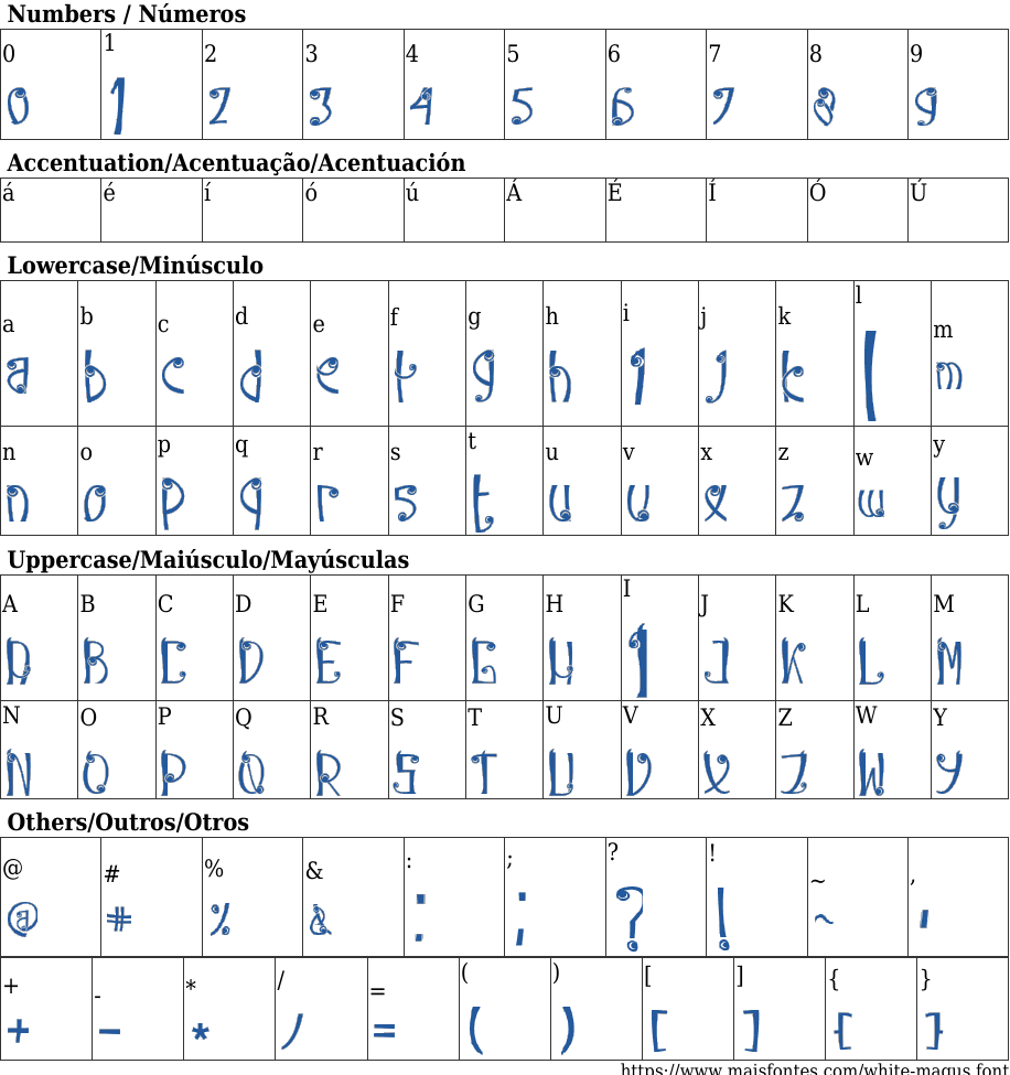 White Magus: Baixar Fonte Grátis | MaisFontes