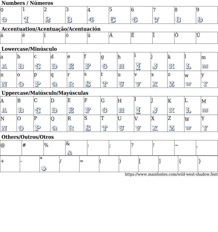 Wild West Shadow: Free Font Download | MaisFontes