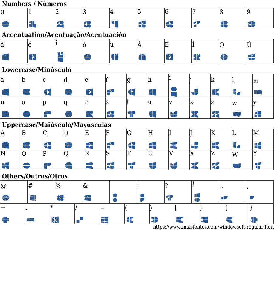 Windowsoft Regular: Baixar Fonte Grátis | MaisFontes