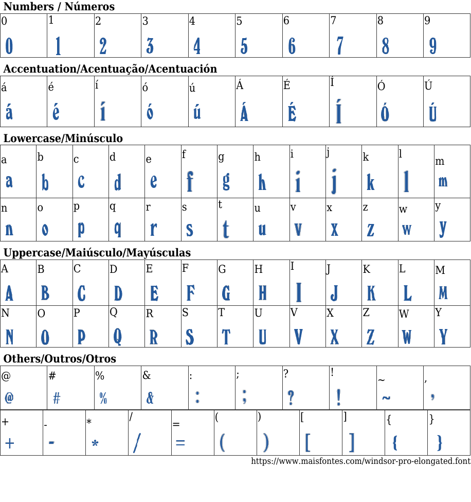 Windsor Pro Elongated Font: Free Download | MaisFontes