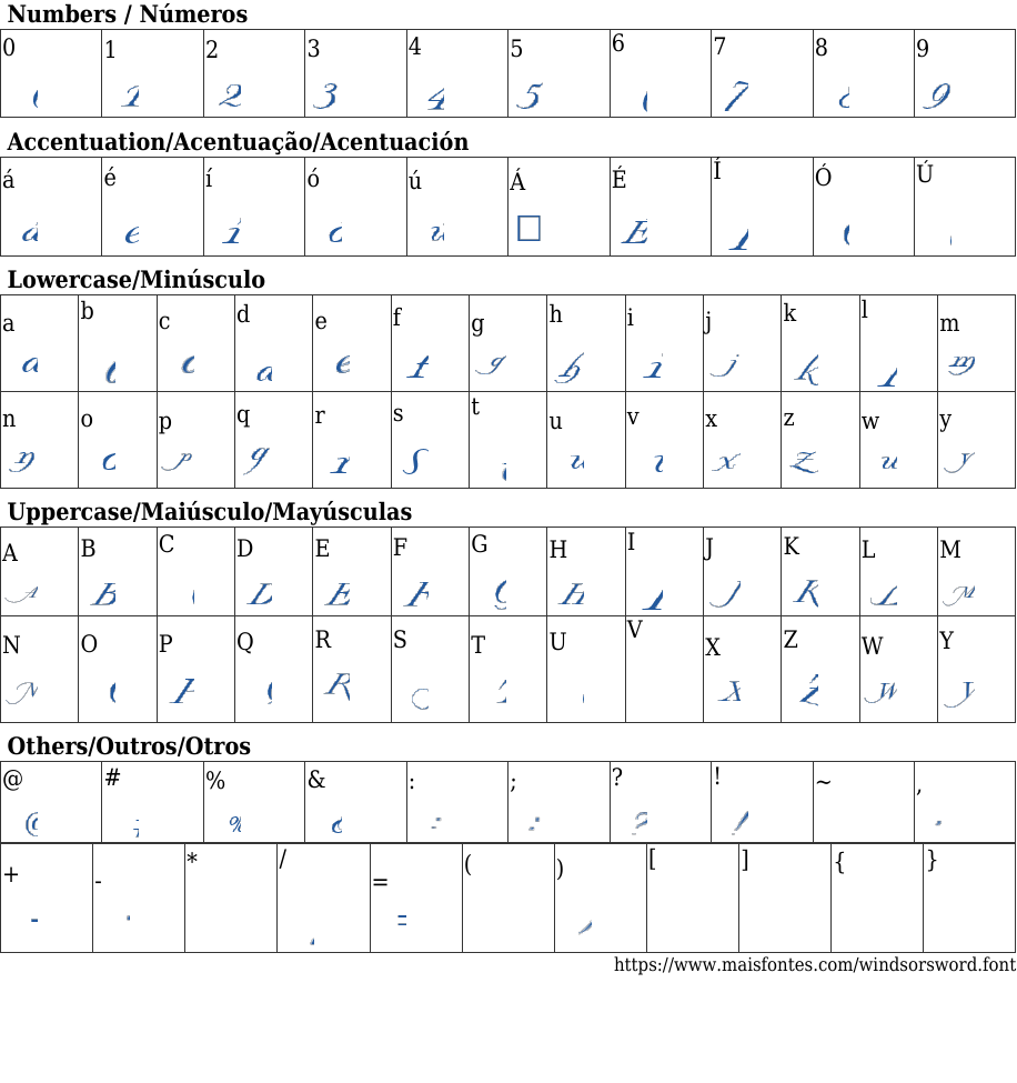 Windsor Sword: Baixar Fonte Grátis | MaisFontes