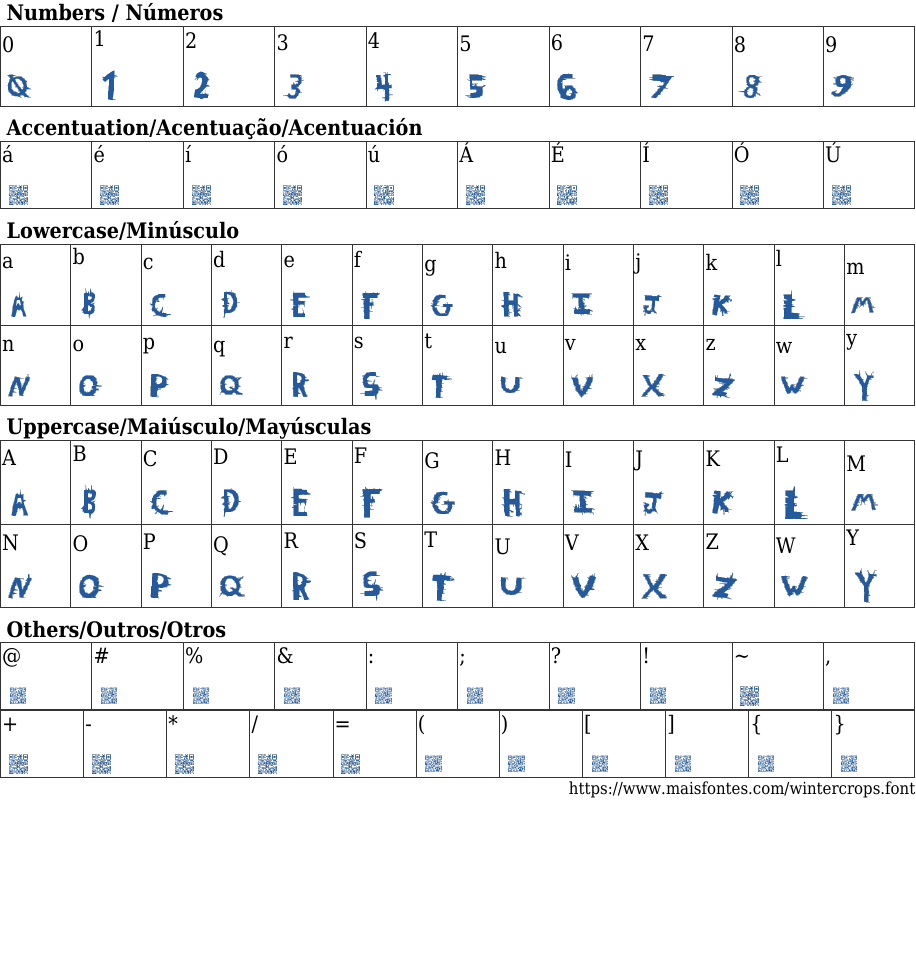 Winter Crops: Baixar Fonte Grátis | MaisFontes