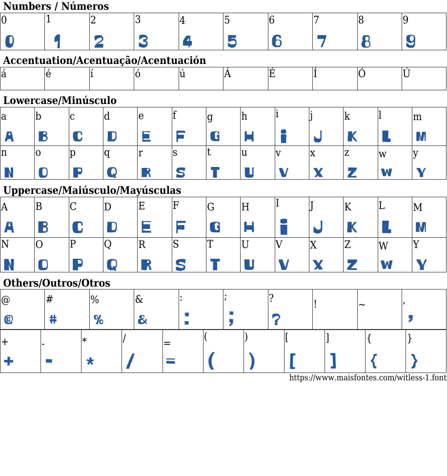 Witless: Baixar Fonte Grátis | MaisFontes