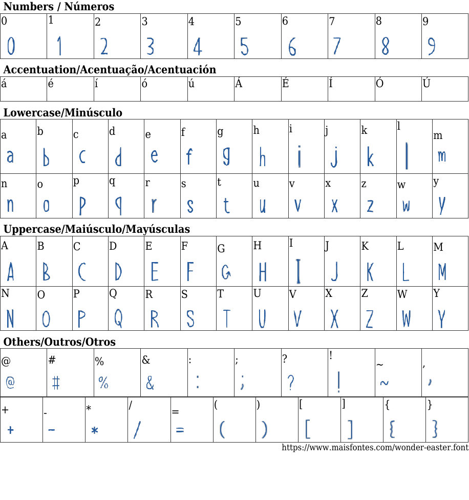 Wonder Easter: Baixar Fonte Grátis | MaisFontes
