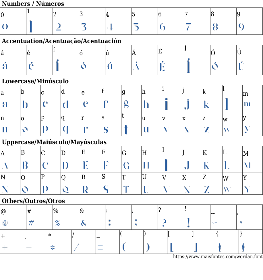Wordan: Free Font Download | MaisFontes
