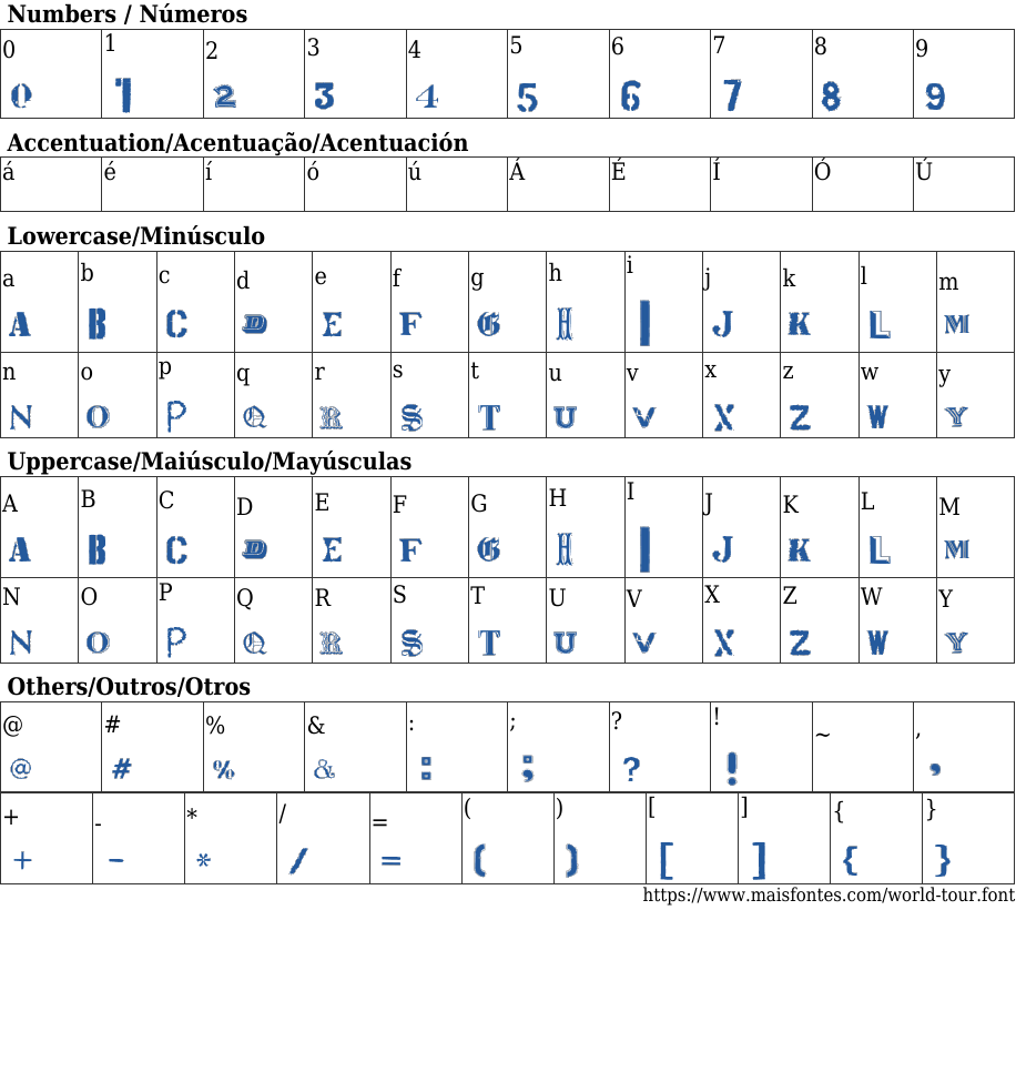 World Tour: Free Font Download | MaisFontes