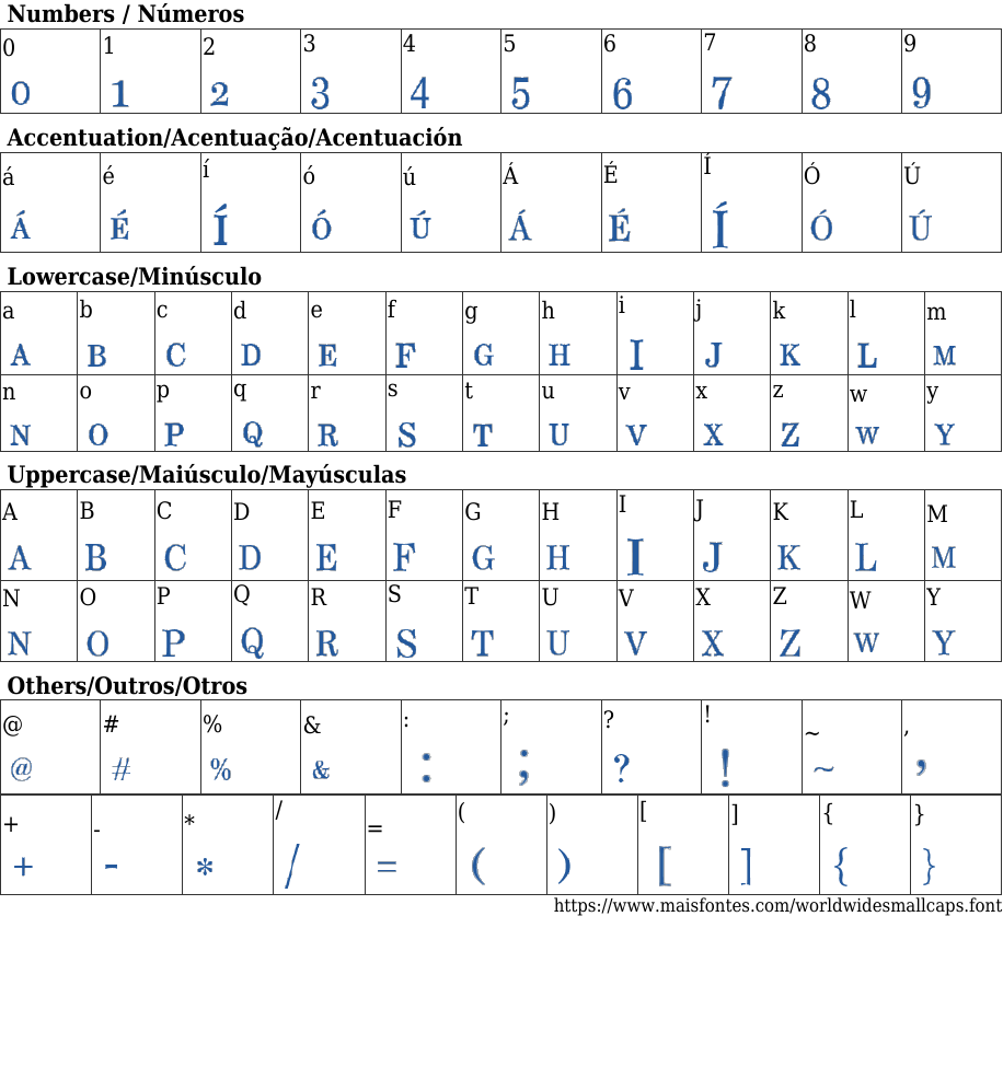 Worldwide Small Caps: Free Font Download | MaisFontes