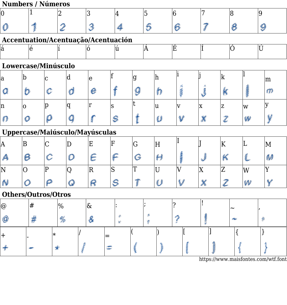 WTF: Free Font Download | MaisFontes