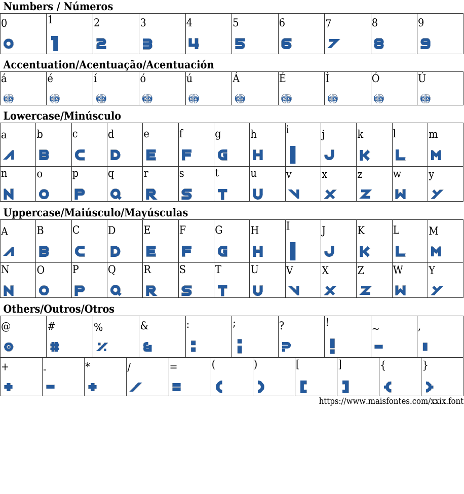 XXIX: Free Font Download | MaisFontes