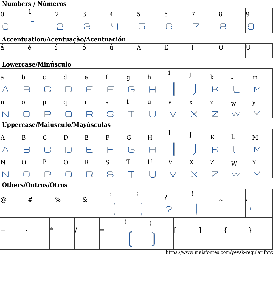Yeysk Regular: Free Font Download | MaisFontes