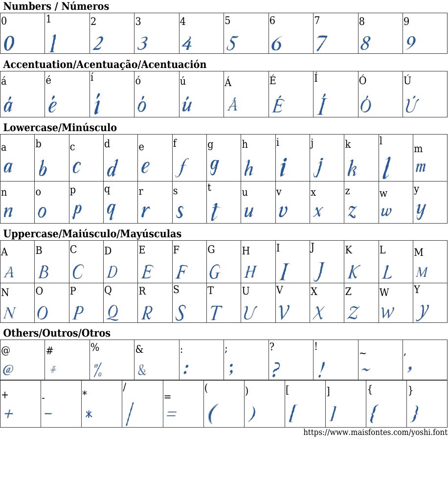Yoshi: Free Font Download | MaisFontes
