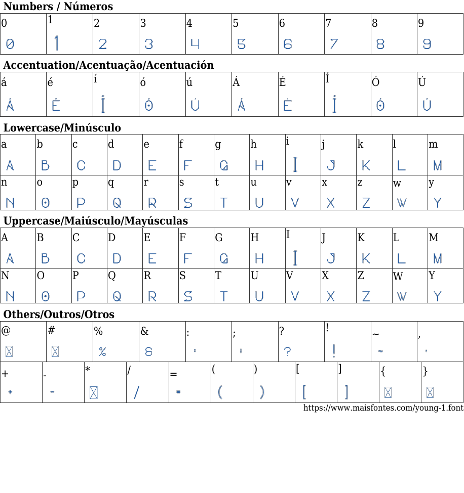 Young Alt Slint: Free Font Download | MaisFontes