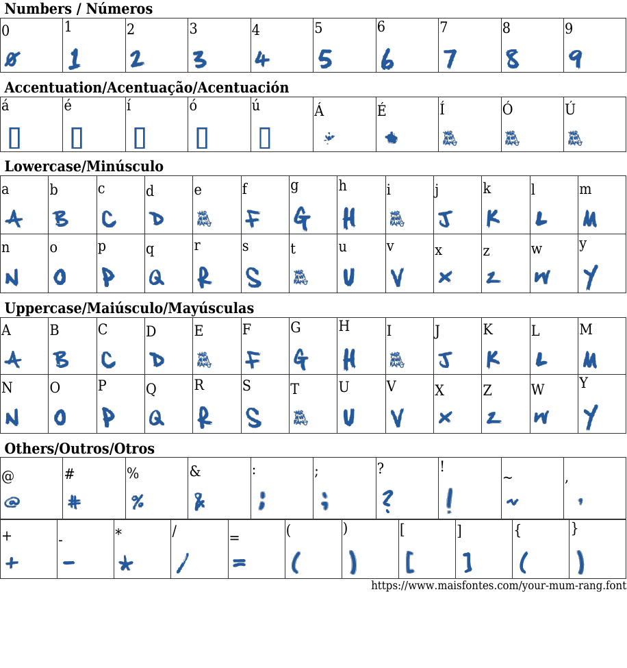 Your Mum Rang: Baixar Fonte Grátis | MaisFontes