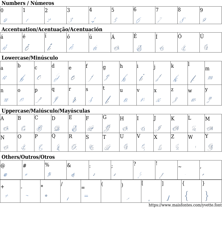 Yvette: Baixar Fonte Grátis | MaisFontes
