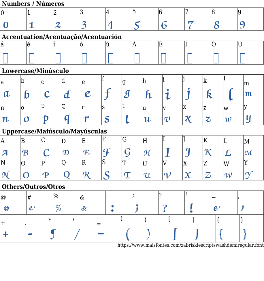 Zabriskie Script Swash Demi Regular: Free Font Download | MaisFontes