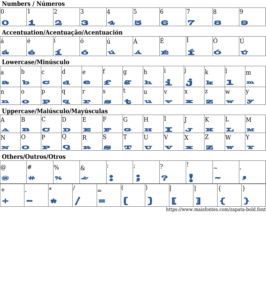 Zapata Bold: Free Font Download | MaisFontes