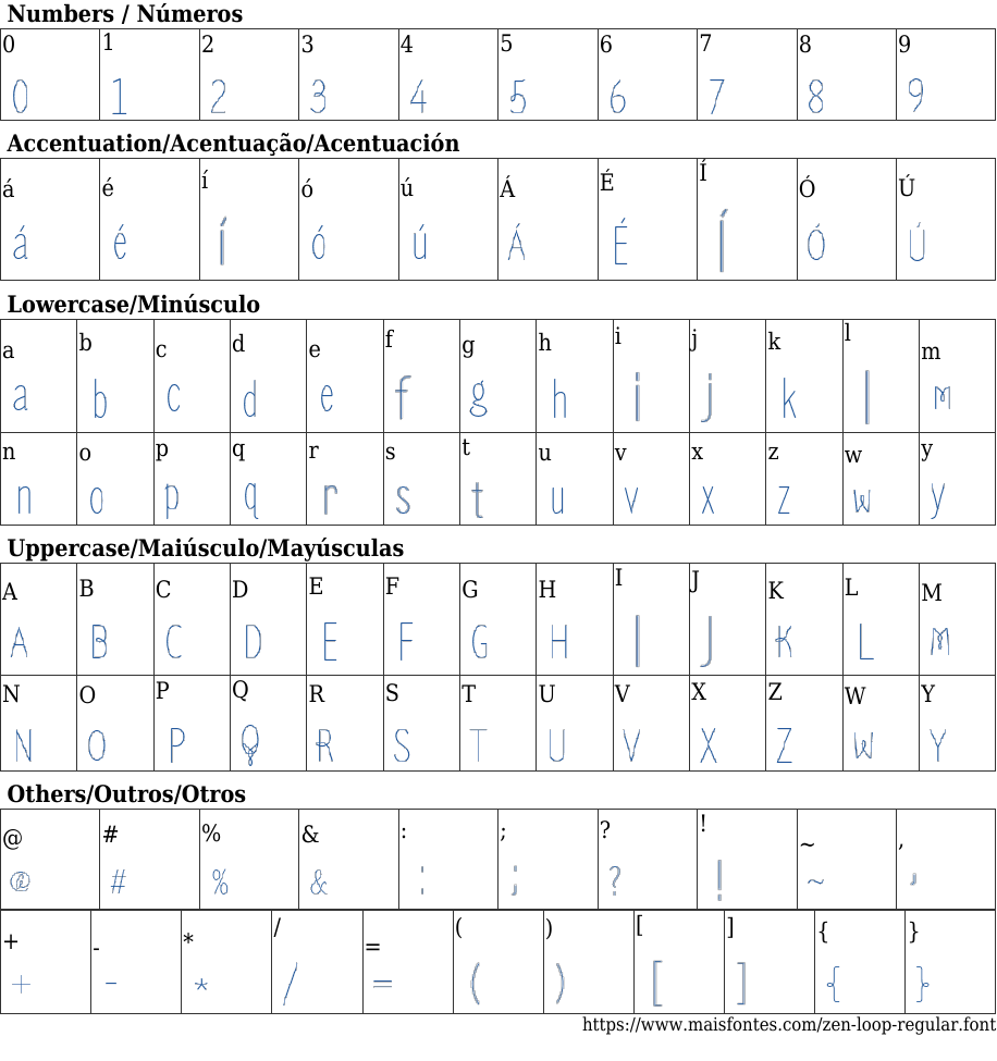 Zen Loop Regular: Free Font Download | MaisFontes