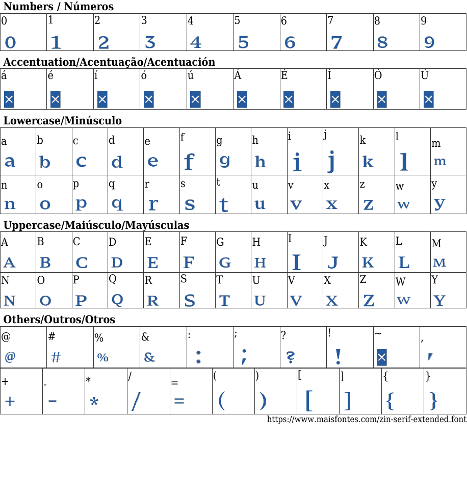 Zin Serif Extended: Free Font Download | MaisFontes