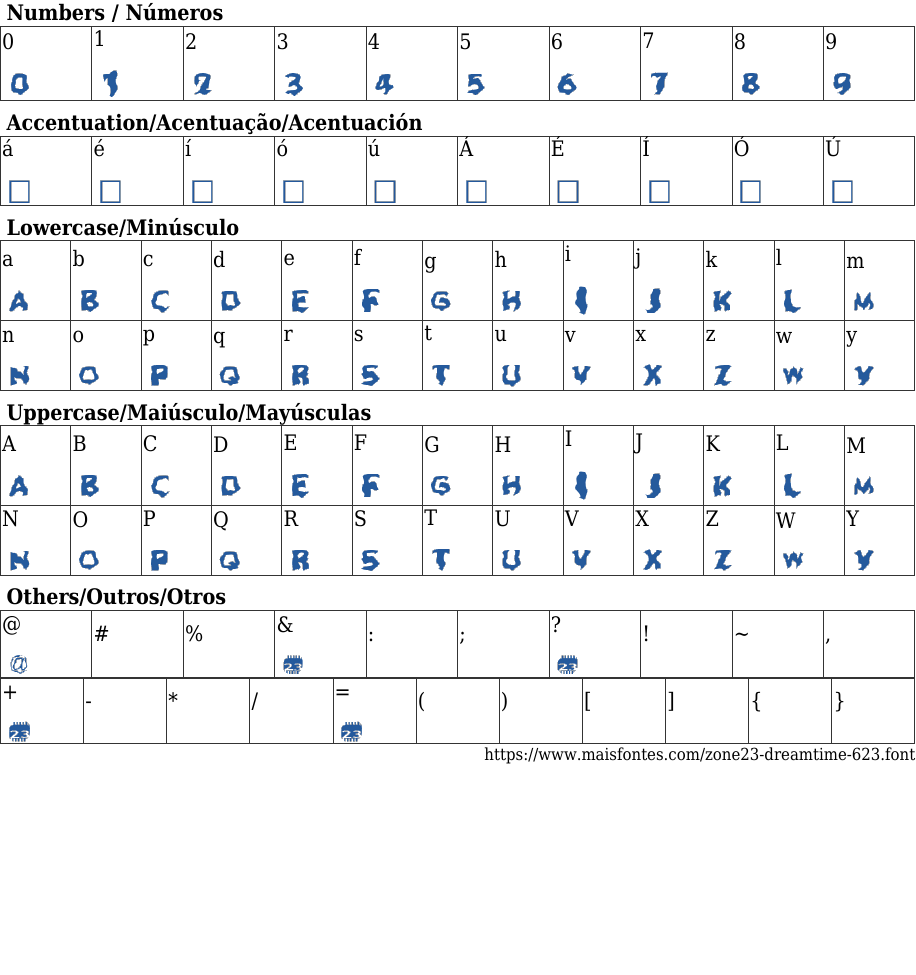 Zone23 Dreamtime 623: Free Font Download | MaisFontes