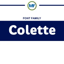 Colette Bold Font: Free Download | MaisFontes