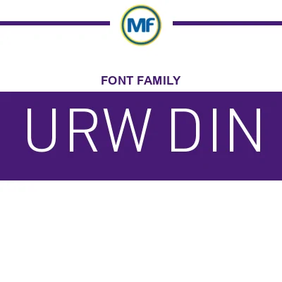 Download URW DIN Fonts | MaisFontes