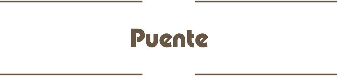 Puente Bold: Free Font Download | MaisFontes