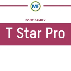 T Star Pro Medium Font: Free Download | MaisFontes