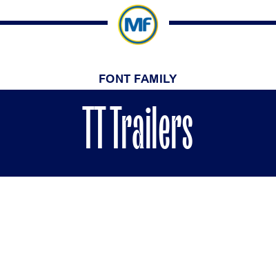 Download TT Trailers Fonts | MaisFontes