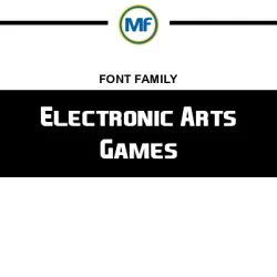 EA Font v1 5 by Ghettoshark Font: Free Download | MaisFontes