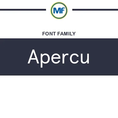 Apercu Font Family: Download Free | MaisFontes