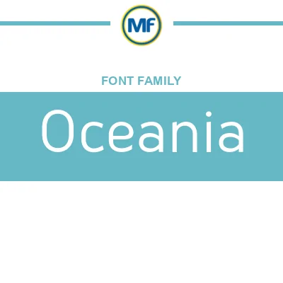 Download Oceania Fonts | MaisFontes