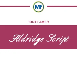 Aldridge Script SSK Bold: Free Font Download | MaisFontes