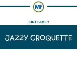 Jazzy Croquette Bold: Free Font Download | MaisFontes
