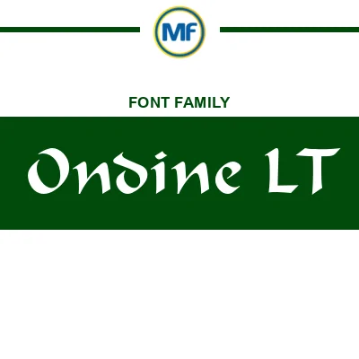 Download Ondine LT Fonts | MaisFontes