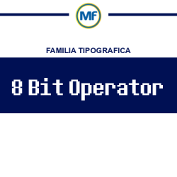 8 bit Operator 8 Bold: Descargar Fuente Gratis | MaisFontes
