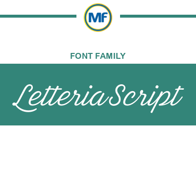 Download Letteria Script Fonts | MaisFontes