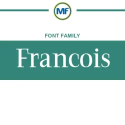 Francois One Regular Font: Free Download | MaisFontes