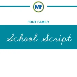 School Script Lined Bold: Free Font Download | MaisFontes