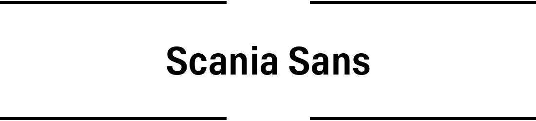 Scania Sans Condensed Bold: Free Font Download | MaisFontes
