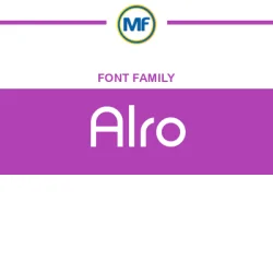 Alro Font: Free Download | MaisFontes