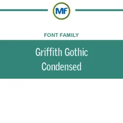 Griffith Gothic Condensed Bold: Free Font Download | MaisFontes