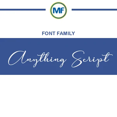 Download Anything Script Fonts | MaisFontes