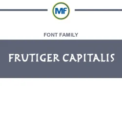 Frutiger Capitalis Regular: Free Font Download | MaisFontes