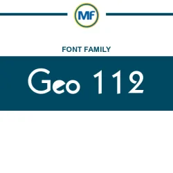 Geo 112 Thin Bold: Free Font Download | MaisFontes