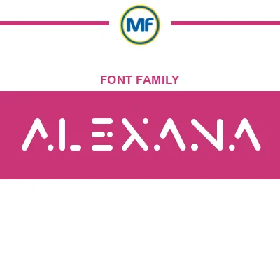 Download Alexana Fonts | MaisFontes