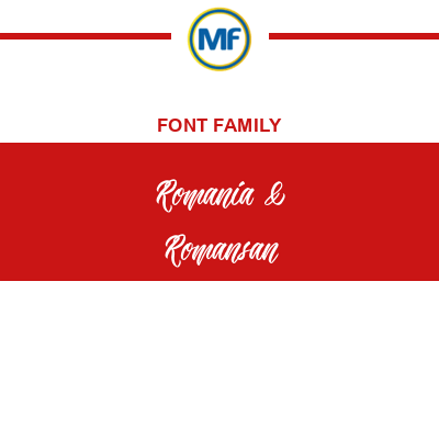 Download Romania & Romansan Fonts | MaisFontes