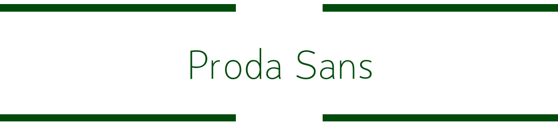 Proda Sans Thin Italic: Free Font Download | MaisFontes